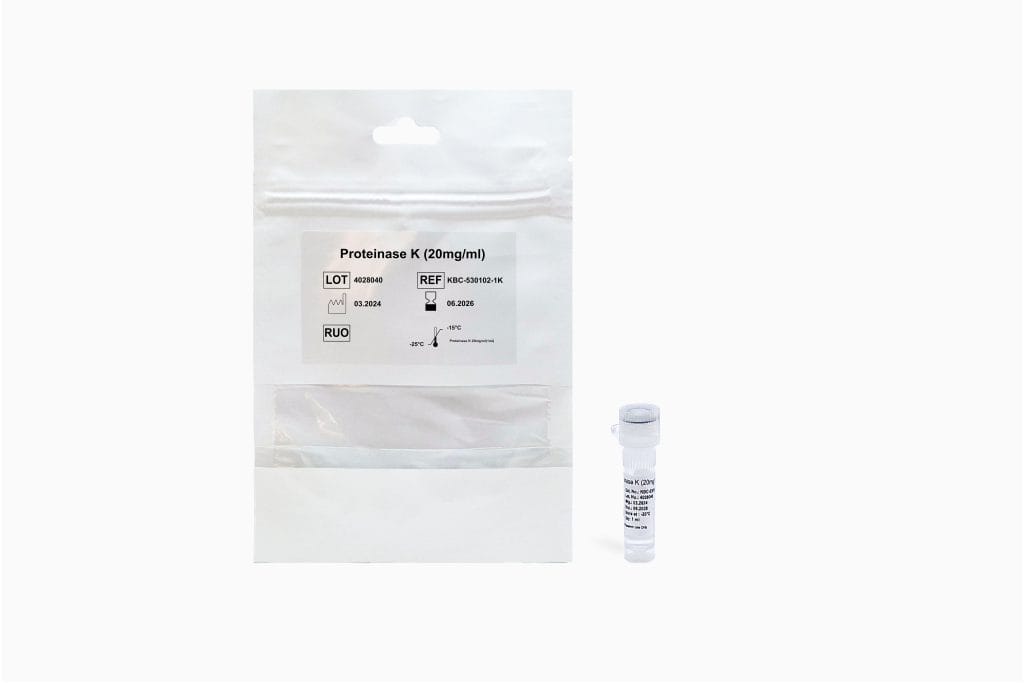 Proteinase K 5mg/1ml - زیست فناوری کوثر